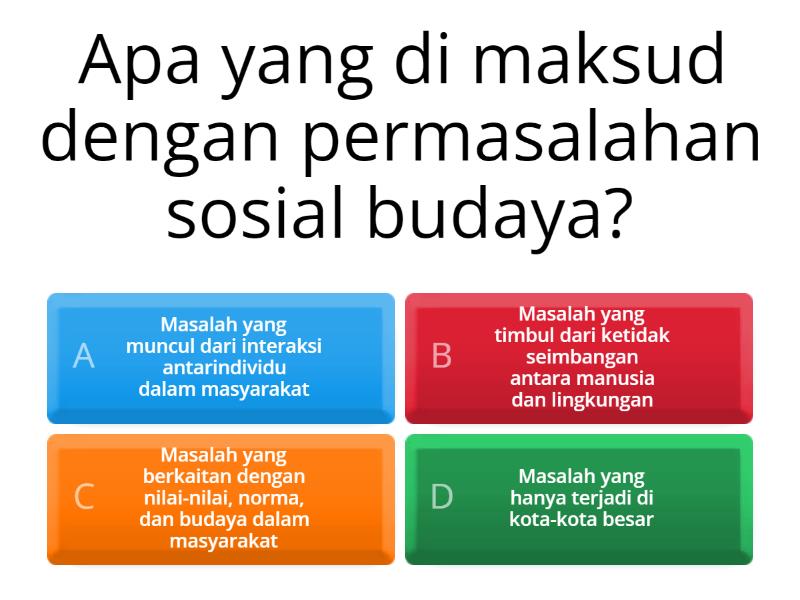 Post Test Mata Pelajaran IPS - Quiz