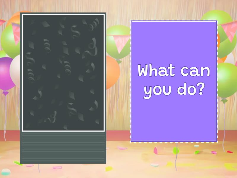 - Grade 3 - Speaking cards