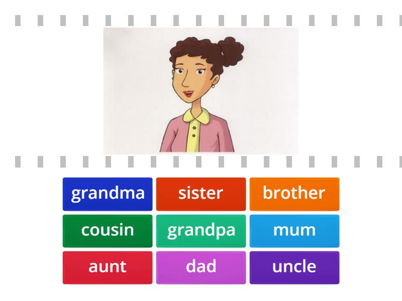 FF1 Unit 6 Family - Find the match