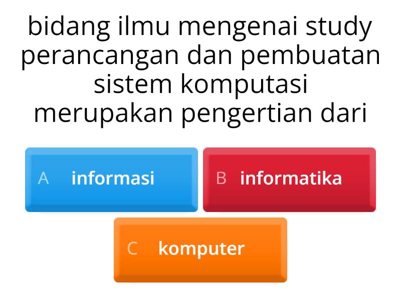 informatika - Quiz