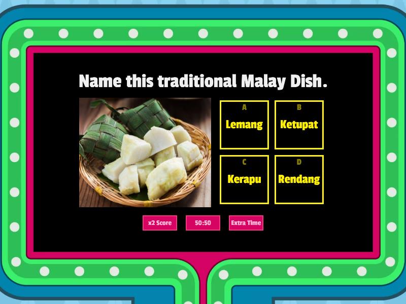 Hari Raya Food Quiz - اختبار الألعاب التلفزية