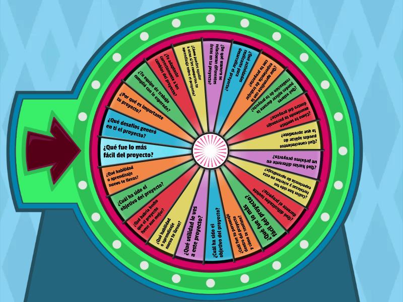 PROYECTO INTERDISCIPLINARIO - Random wheel