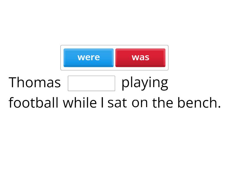 Word-fill for Past Continuous Tense for Interrupted Actions - Complete ...
