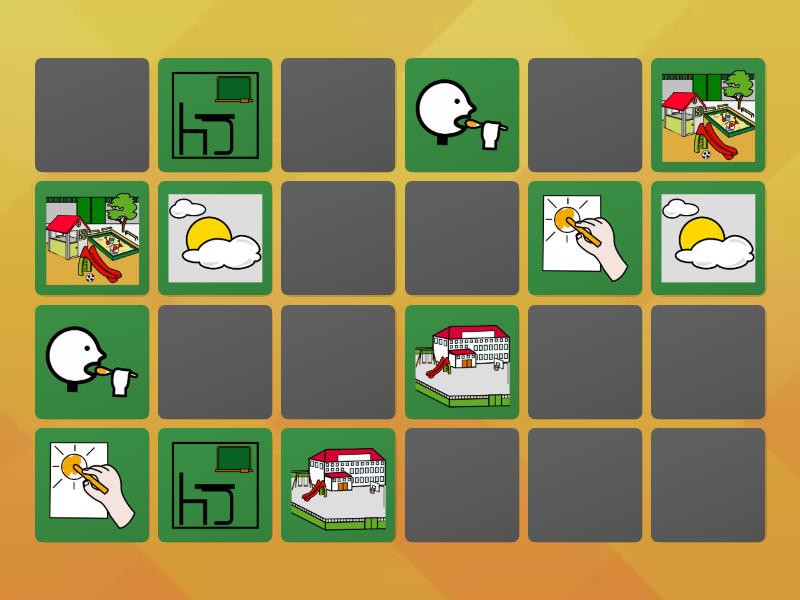 Pictomemory INF - Matching pairs