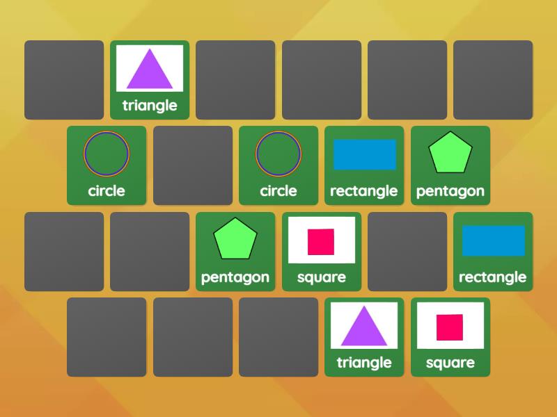 2D Shape Match - Parejas