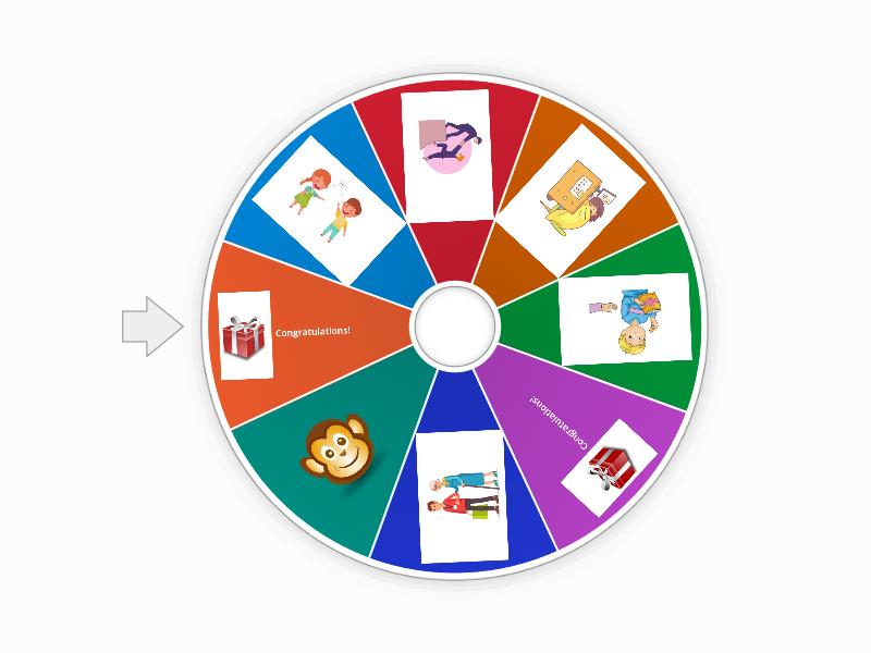 Personalities - Spin the wheel