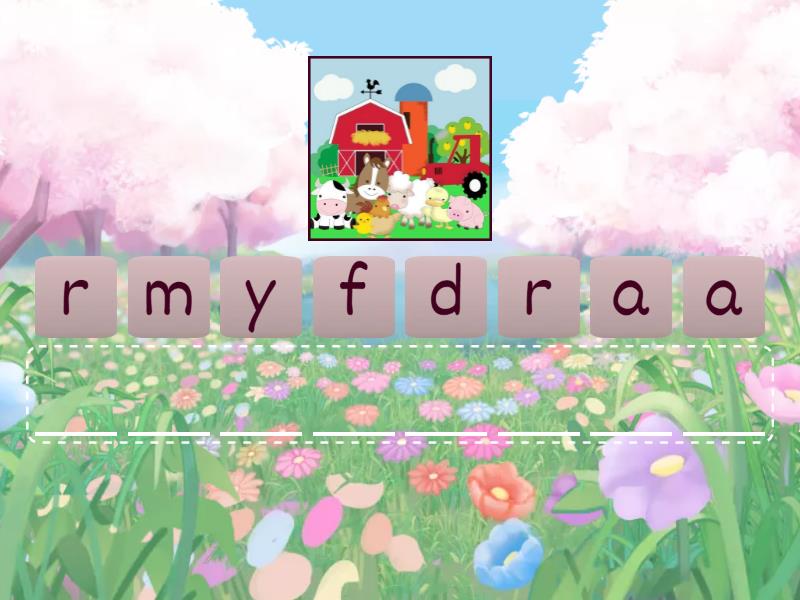 compound words 6a - Anagram