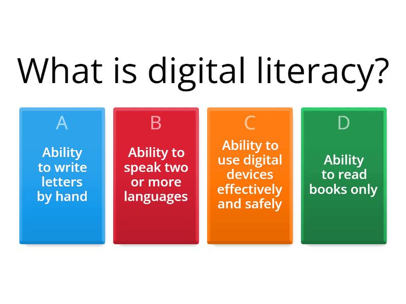 Digital Literacy - Quiz