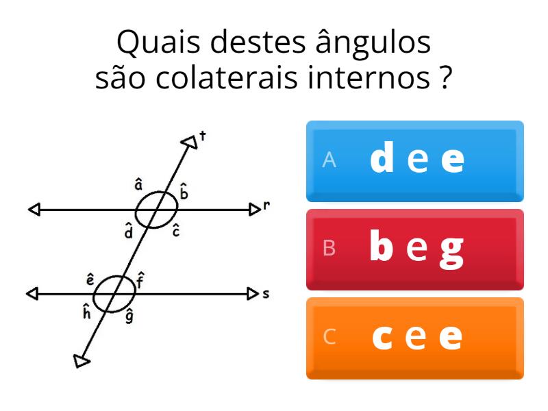 Duas retas paralelas cortadas por uma transversal - Guilherme Mortágua ...