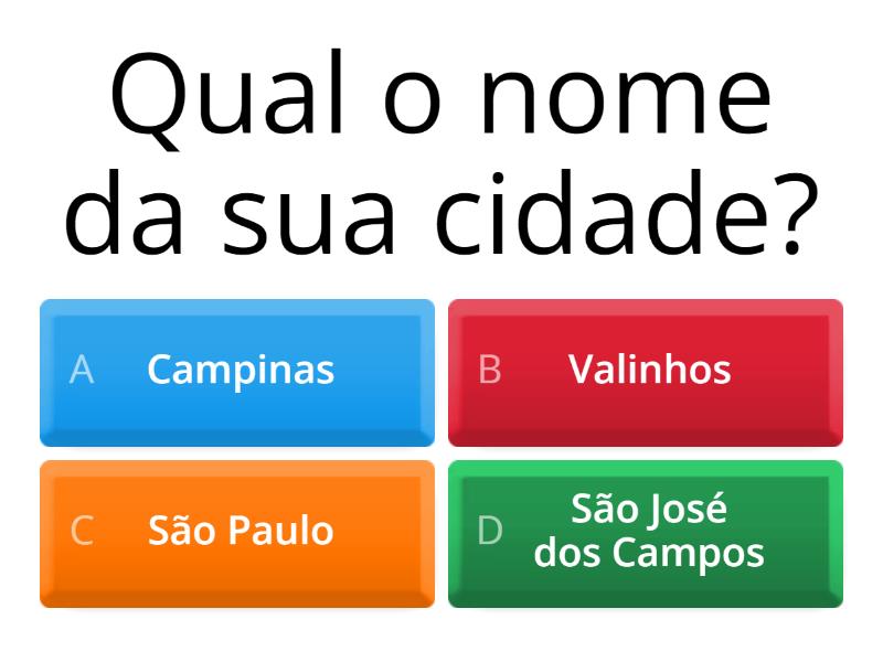 AV1 Geografia 3 ano - Quiz