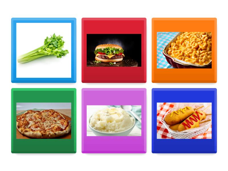 USA food - Flip tiles