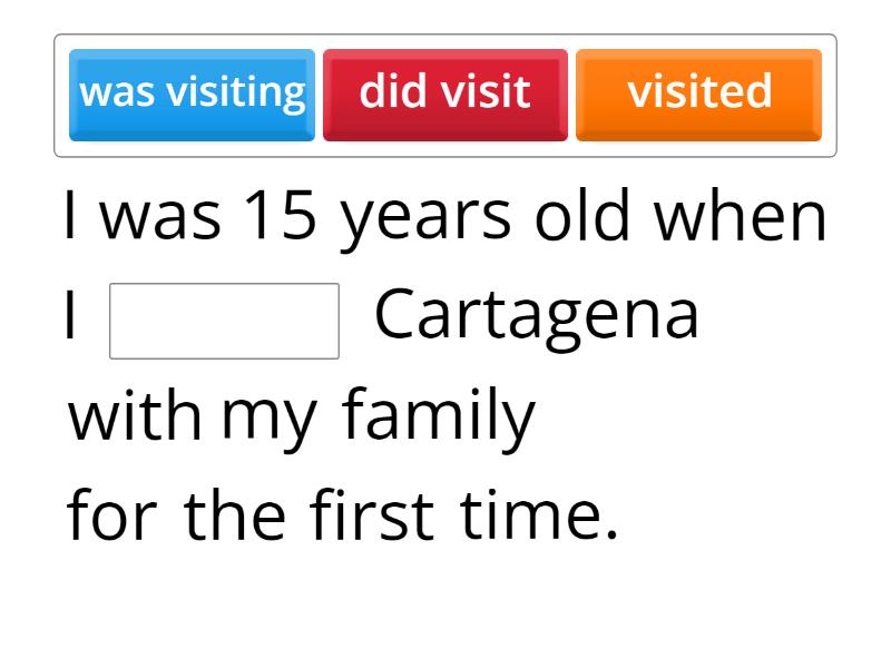 Simple Past and Past Continuous - Narrating stories and anecdotes ...