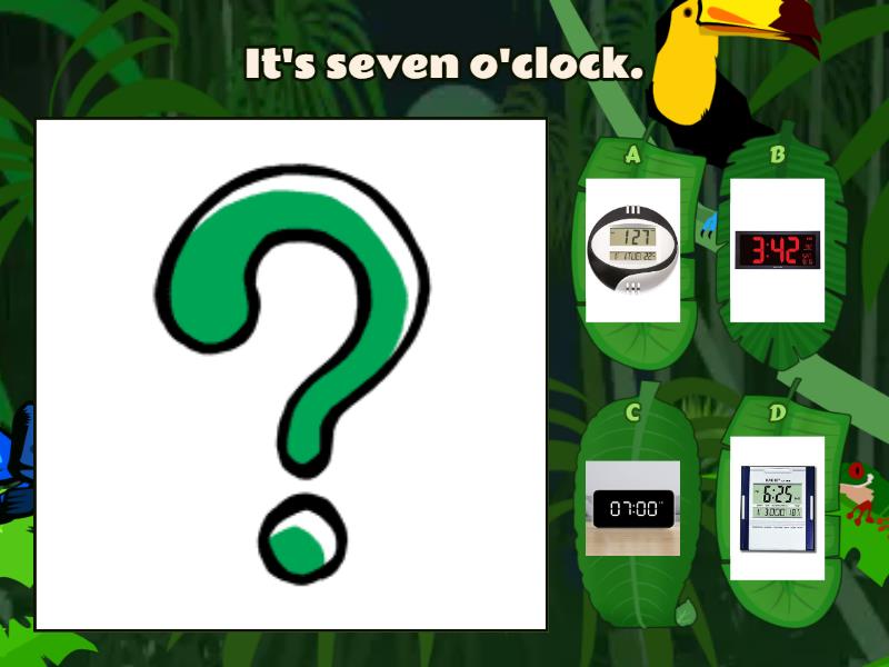 Essentials 1 | Unit 3 • What time is it? - Quiz