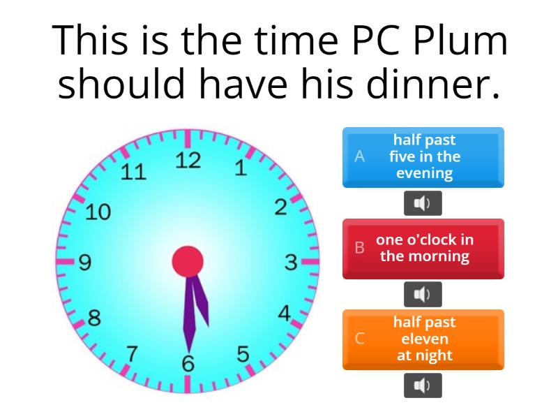 PC Plum's Day - Quiz