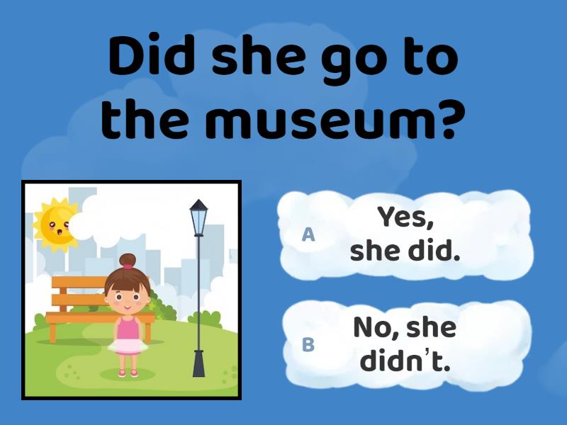 Past Simple - Go - Quiz