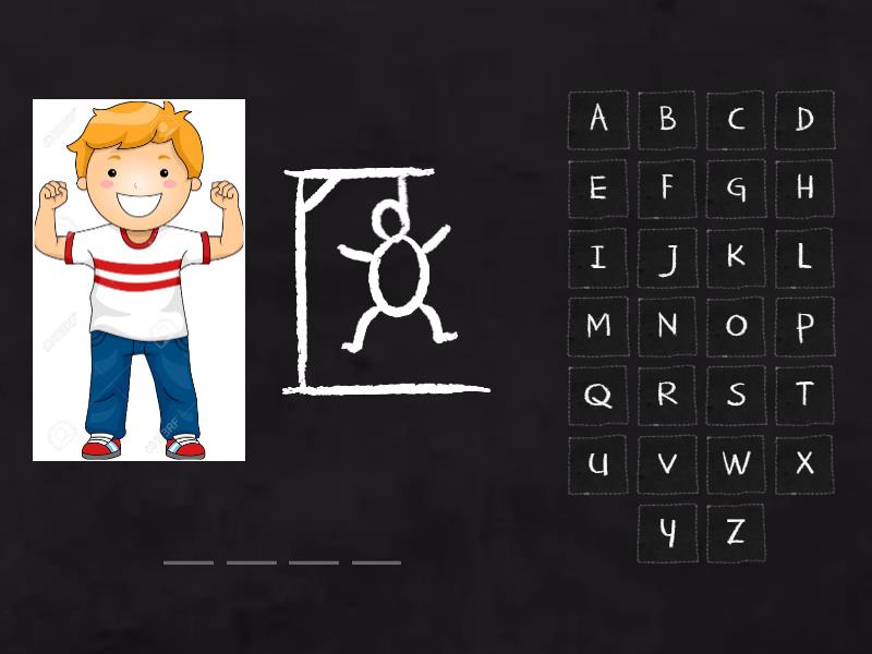 Parts of Body - Hangman