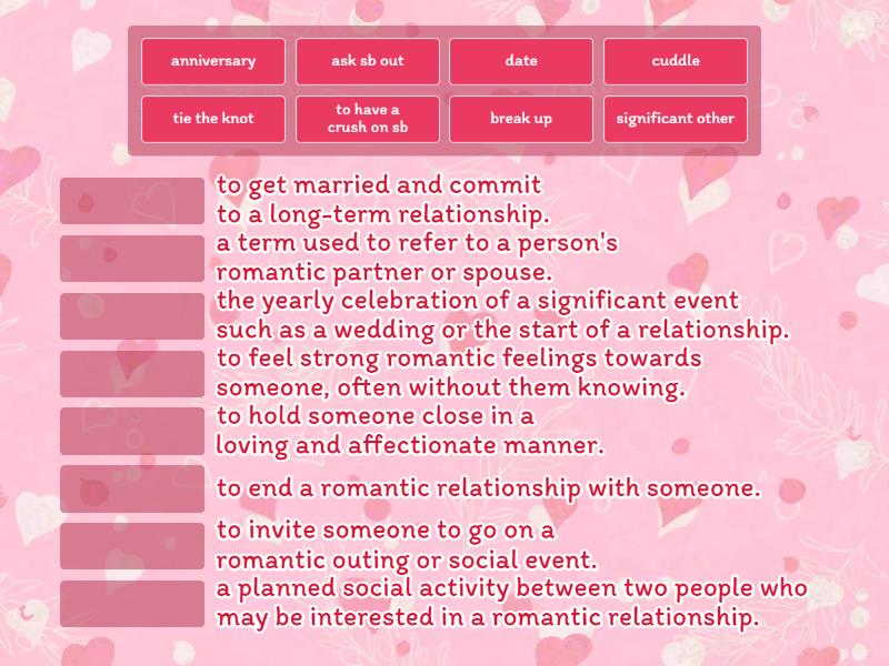 Valentine's day - Match up