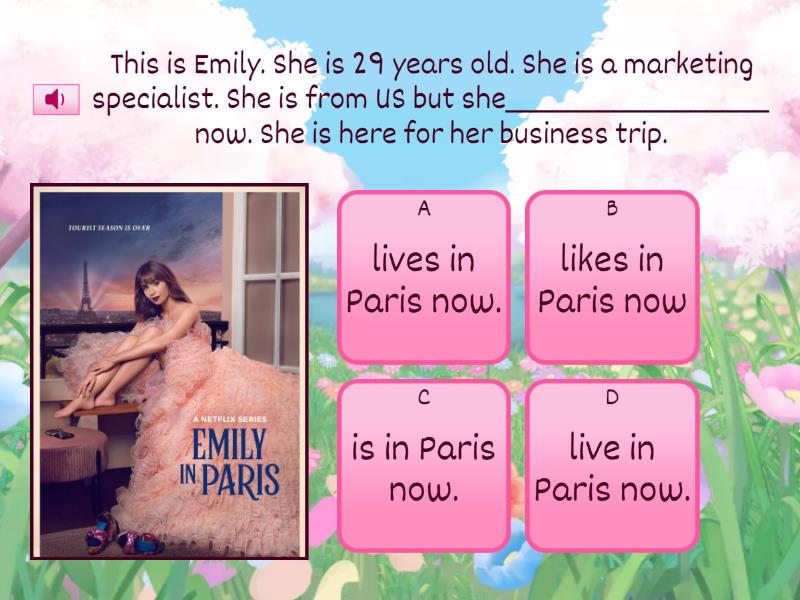 Emily 1 - Quiz