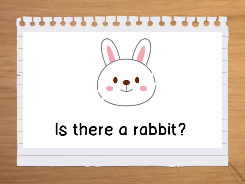 There is / There are - Flash cards