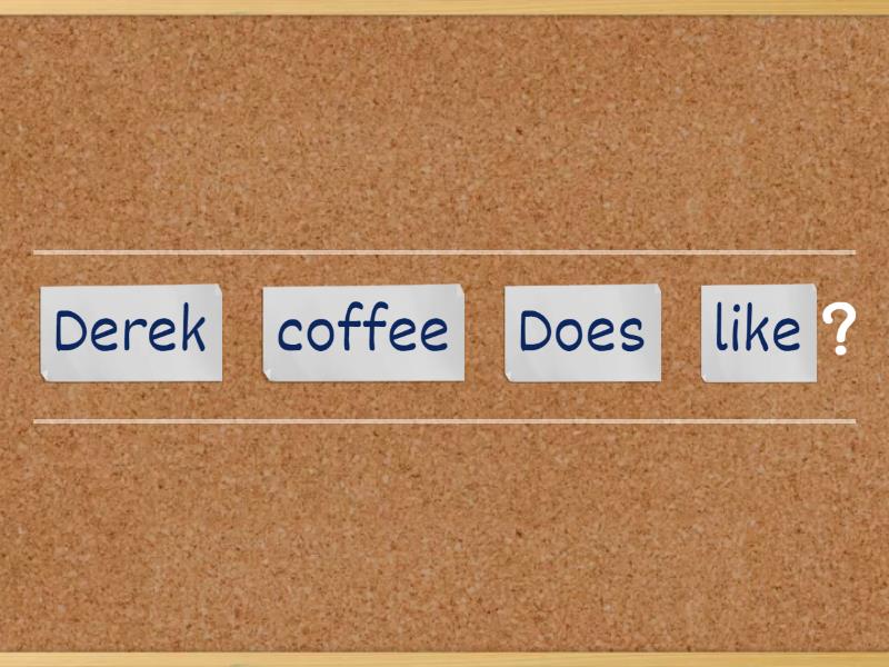 Does/Do questions - Unjumble