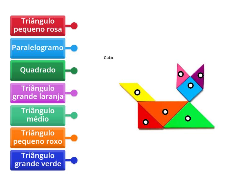 Tangram - Labelled diagram