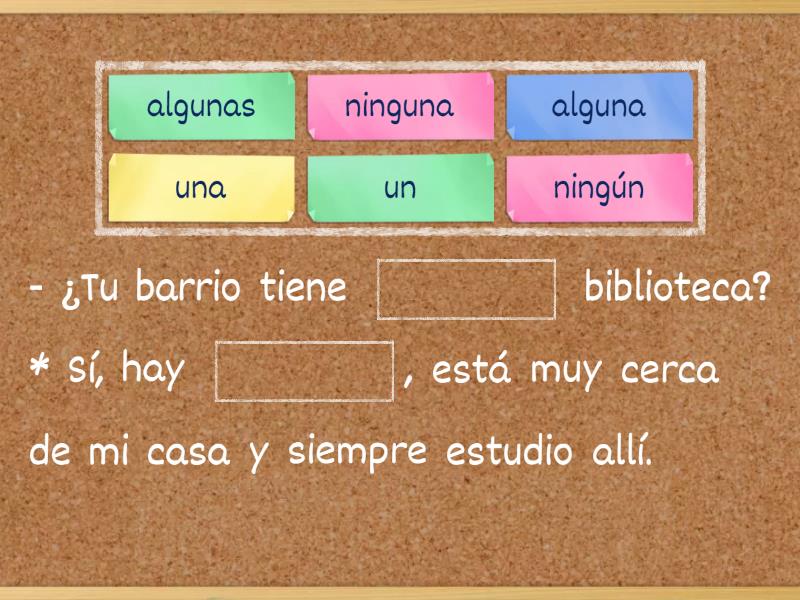 ¿Un, algún, ningún? ¿O uno, alguno, ninguno? - Palabra perdida