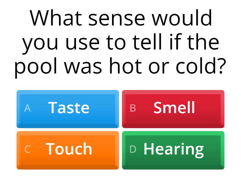 5 senses quiz - Kuis