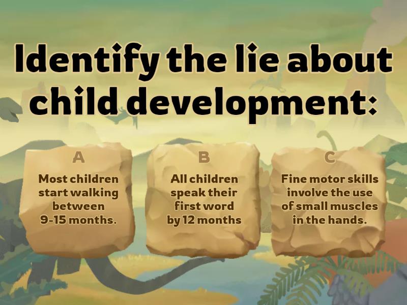 Two Truths and a Lie: Early Childhood Educators Edition - Quiz