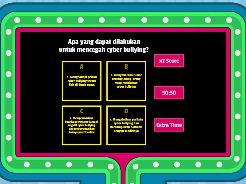 Kuis TIK Kelompok 1 - Gameshow quiz
