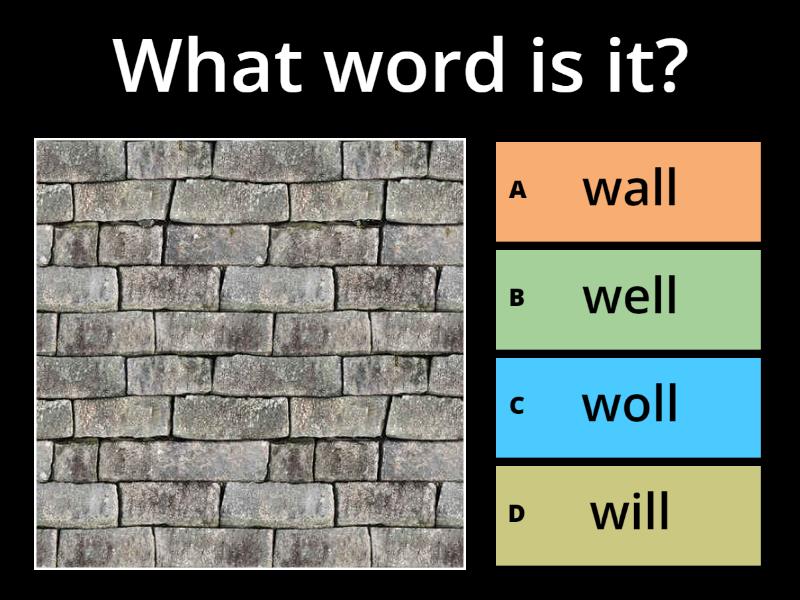Rain School Vocabulary - Quiz