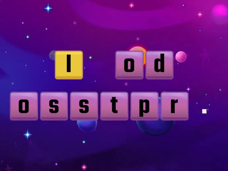 CHORES / DO & MAKE - Anagram