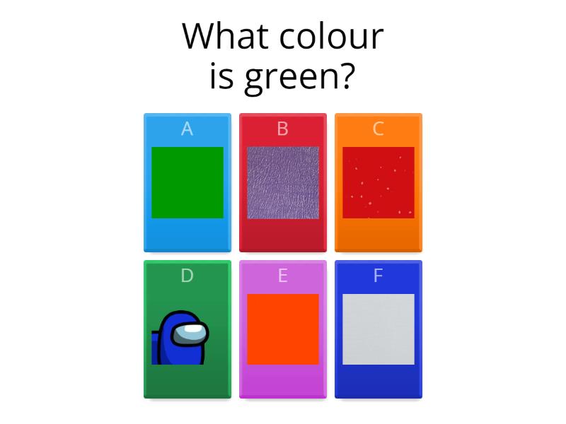 Colours, shapes and numbers (1-12) - Quiz