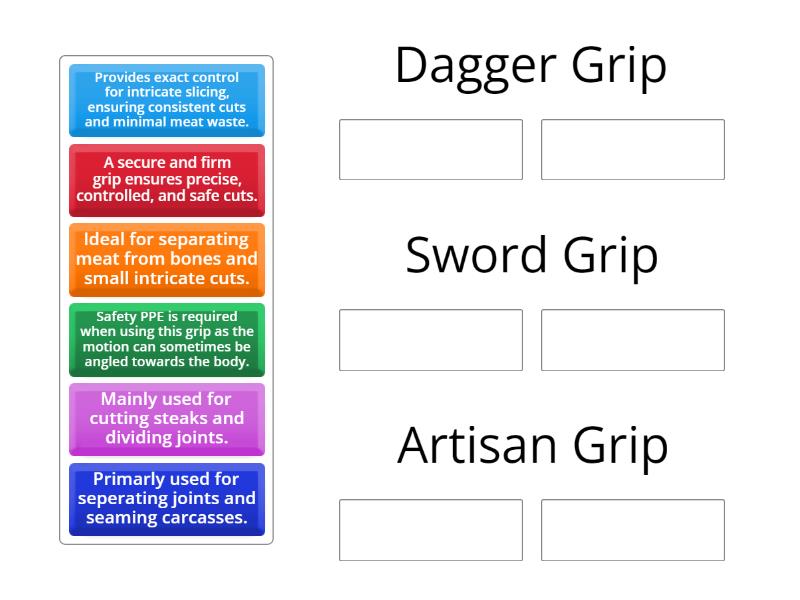 Getting A Grip - Group sort