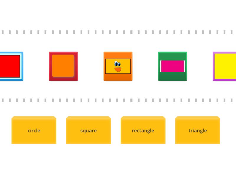 The shapes revision - Speed sorting