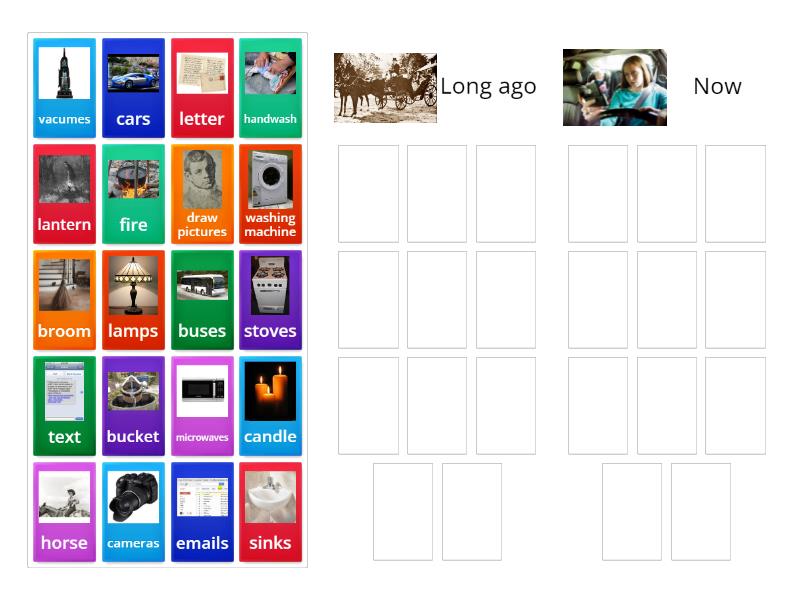 Then and Now - Group sort