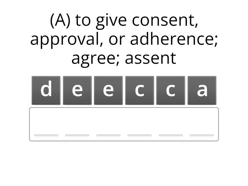 Spelling Practice - Anagram