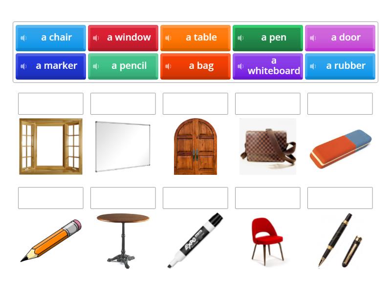 Everyday objects - Une las parejas