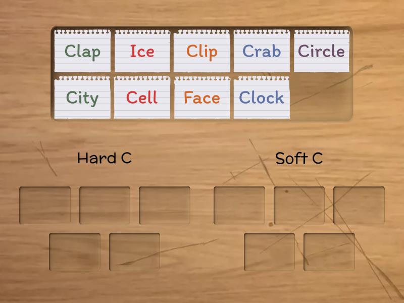 Hard and Soft C Sort - Group sort