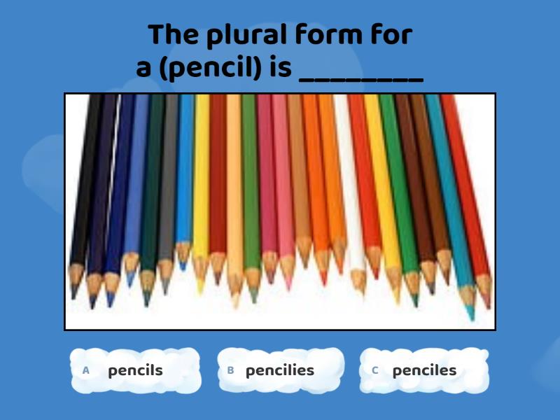 Singular and Plural Nouns Game - Quiz
