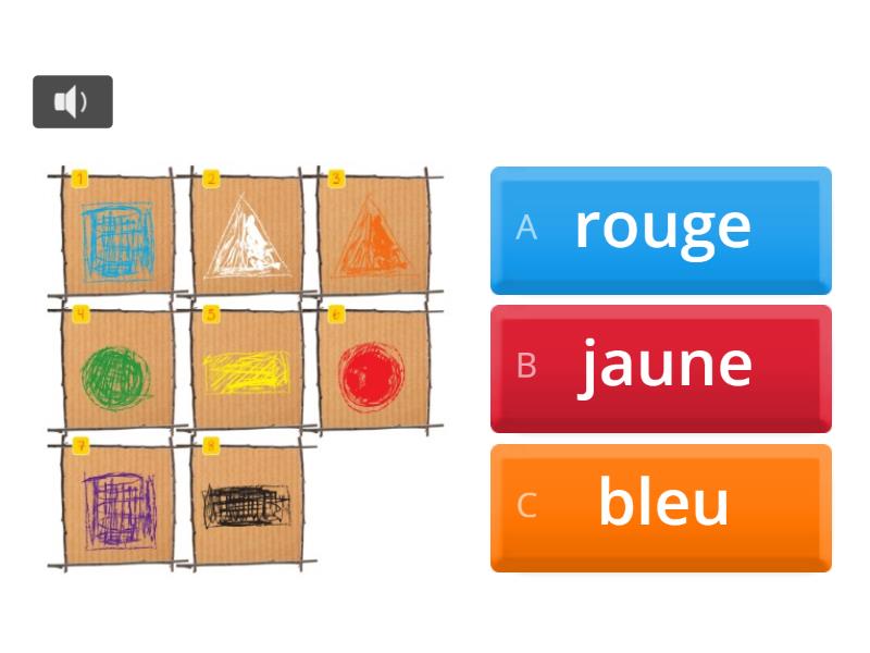 12 - De quelle couleur est le .... - Quiz