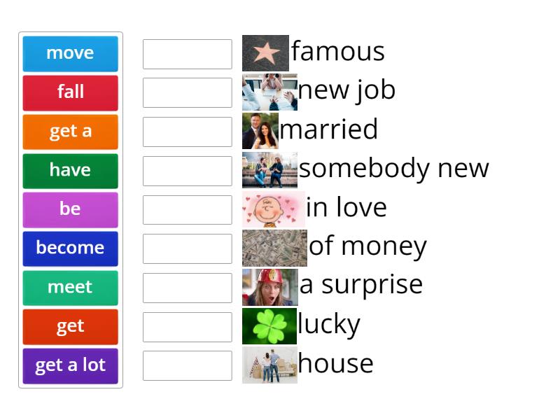 Verb phrases EF Elementary 10C - Match up