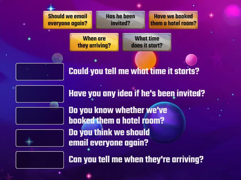 Unit 7 Technology - Match up