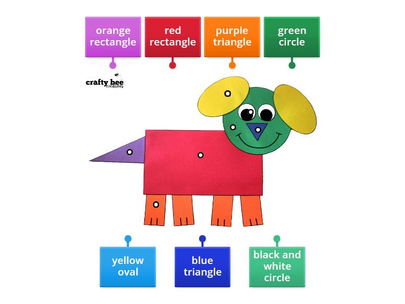 Shapes For First Grade - Labelled diagram