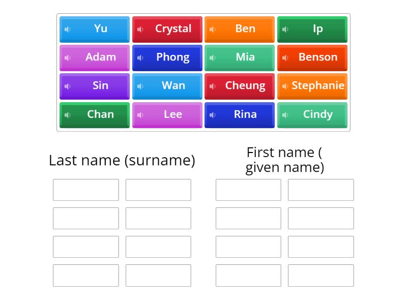 S4_First name V.S. last name - Group sort
