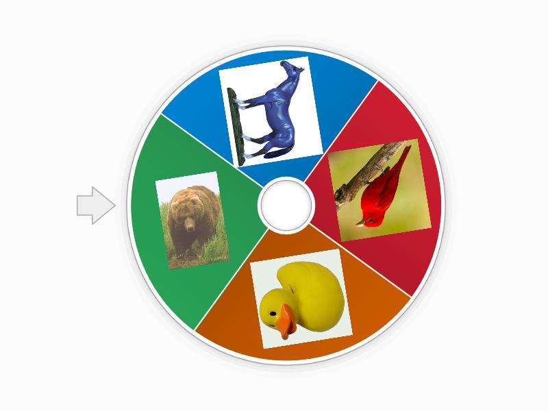 brown bear - part 1 - little kids 1 - Spin the wheel