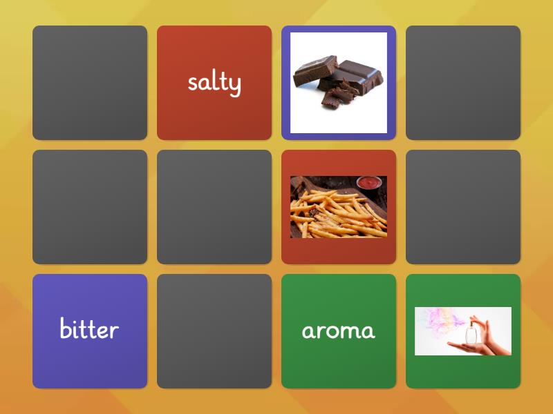 MG 2.3 U.2 L.1 vocb of taste - Matching pairs