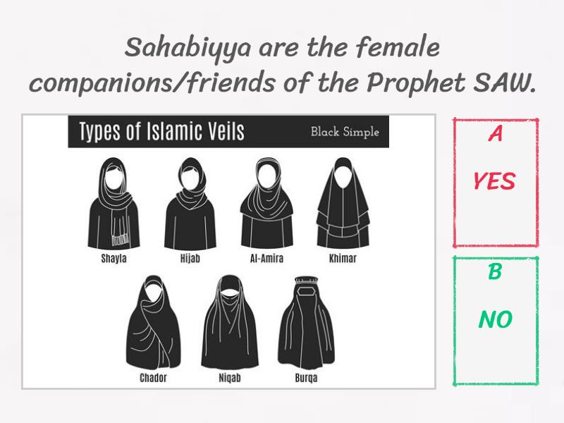 Sahaba: Friends and Companions of the Prophet Muhammad SAW - Quiz