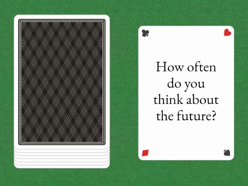 Future Conversation Questions - Speaking cards