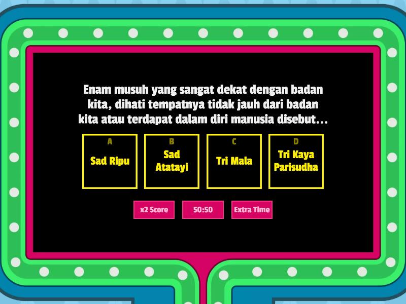 SOAL LATIHAN SAD RIPU - Gameshow quiz