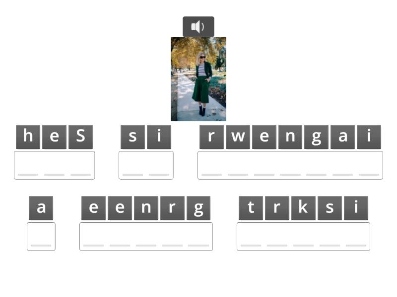 What are they doing? - Anagram